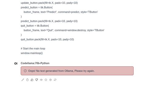 Ollama Web Ui Does Not Work With Large Context For Codellama 70b R