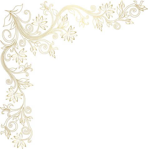 [100 ] Gold Corner Png Images