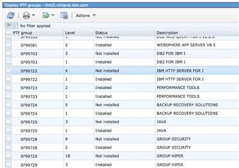 Automatic Download Of Group PTFs With IBM I 7 3 Dawn May Consulting