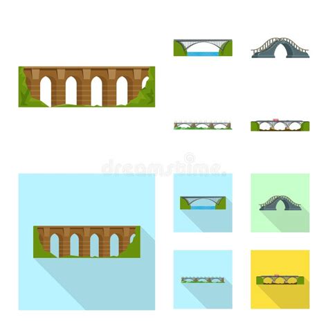 Vector Design Of Connection And Design Icon Set Of Connection And Side