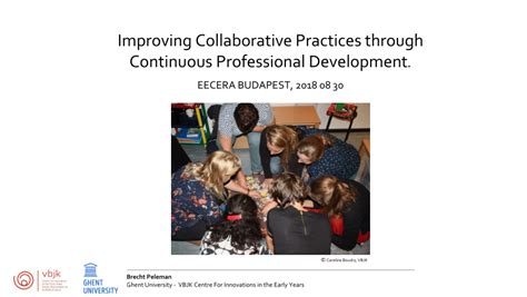 Pdf Improving Collaborative Practices Through Continuous Professional