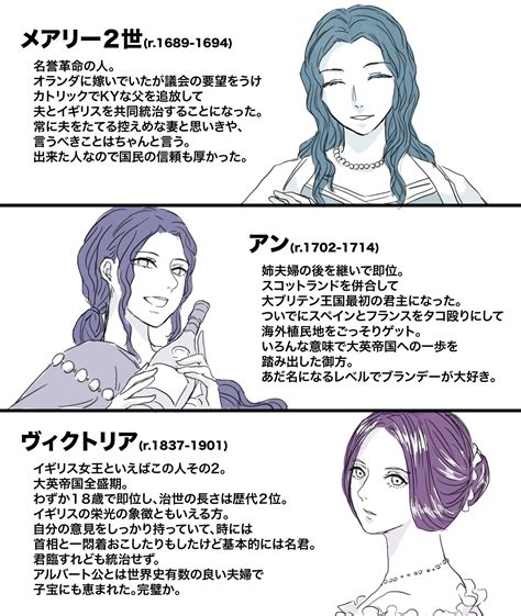 女性君主总结 歴史創作横图 触站