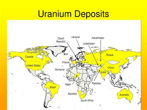 Ppt Uranium Deposits Powerpoint Presentation Free Download Id 2024624