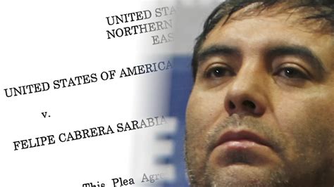 Accused Sinaloa Cartel Top Operative Felipe The Engineer Cabrera
