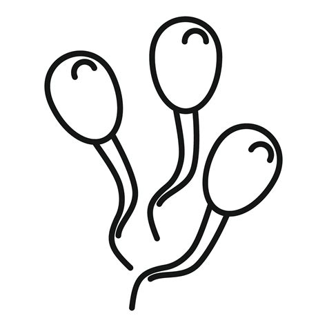 Three Sperm Cells Fertilization Process Icon 47043550 Vector Art At