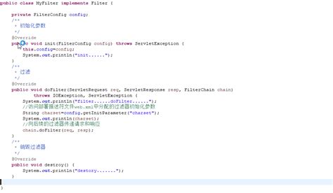 Java Filter过滤器的创建步骤 沉星西去 博客园