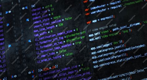 Premium Photo Software Development Programming And Coding Background