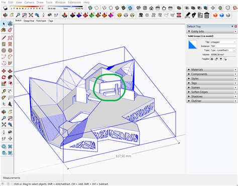 Hidden Lines Spawning Out Of Nowhere SketchUp SketchUp Community