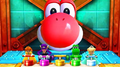 [마리오 파티 100 미니게임 컬렉션] 미니 게임 요시 Vs 와루이지 Vs 로젤리나 Vs 데이지 공주 마스터 Cpu Youtube