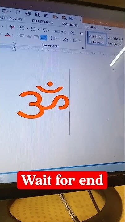 How To Make Om Simble Ms Word Me Om Ka Simble Kaise Banaye Shortvideo Viral Shorts Youtube