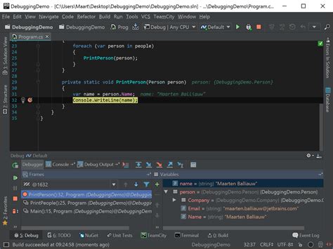 Running And Debugging A Net Project In Rider The Net Tools Blog