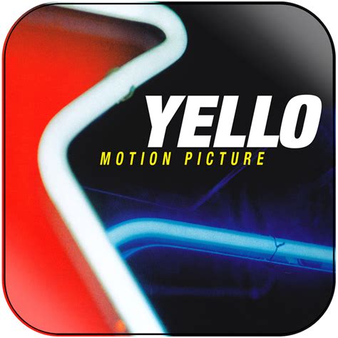 Yello Motion Picture Album Cover Sticker