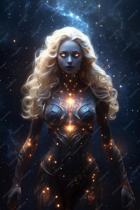 In The Depths Of The Cosmos There Exists A Mysterious Beautiful Blonde