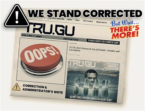 Correction And Editors Note Trugu