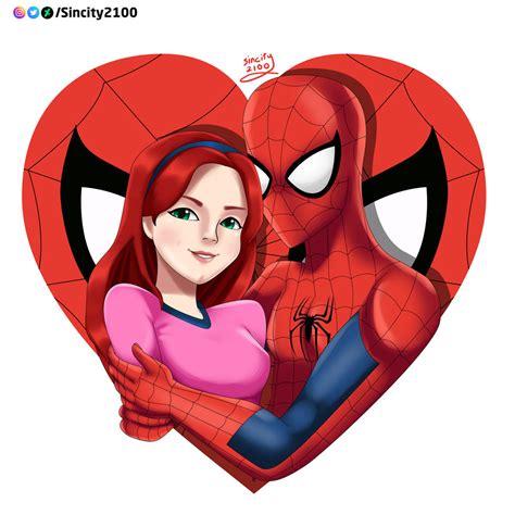 Spider Man And Mary Jane By Sincity2100 On Deviantart