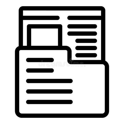 Beta Version Script Icon Outline Vector Software Documentation File