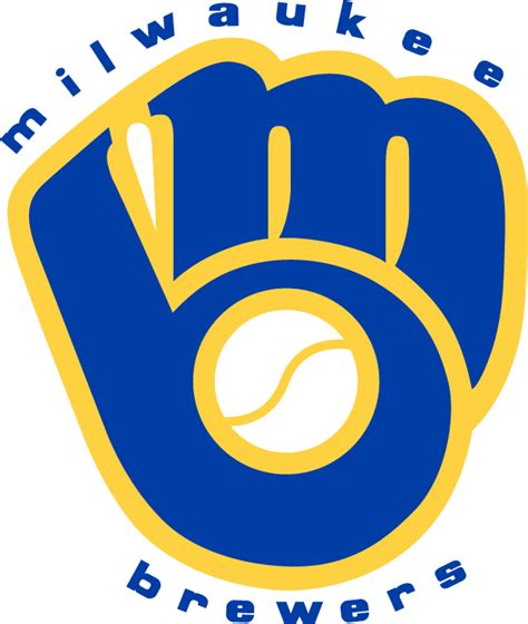 Milwaukee Brewers Glove Logo Wallpaper