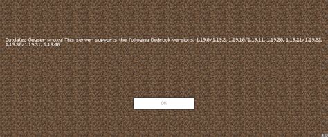 Test Geysermc Org Server Is Out Of Date Issue GeyserMC Geyser GitHub