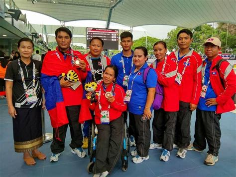 ສອງນັກກີລາຄົນພິການທີມຊາດລາວຍາດໄດ້ 1 ຫຼຽນເງິນ 1 ຫຼຽນທອງຈາກກີລາລອຍນ້ຳ ລາວໂພສຕ໌ Laopost