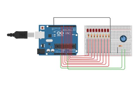 Circuit Design Potentiometer Tinkercad