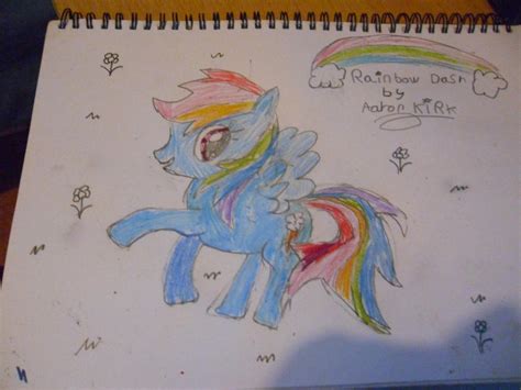 Rainbow Dash Attempt By Aaronkirk On Deviantart