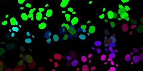 Dark Multicolor Vector Pattern With Abstract Shapes 9912790 Vector Art At Vecteezy
