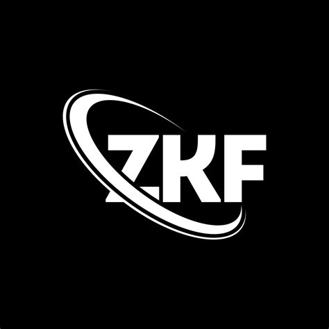 Zkf Logo Zkf Letter Zkf Letter Logo Design Initials Zkf Logo Linked With Circle And Uppercase