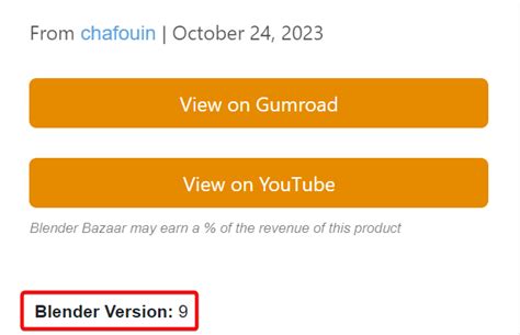 Incorrect Blender Version Bazaar Support Blender Artists Community