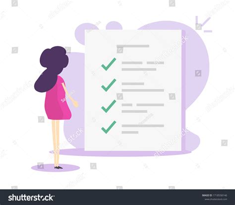 Check List Checkmarks Do Task Form Stock Illustration 1718558146