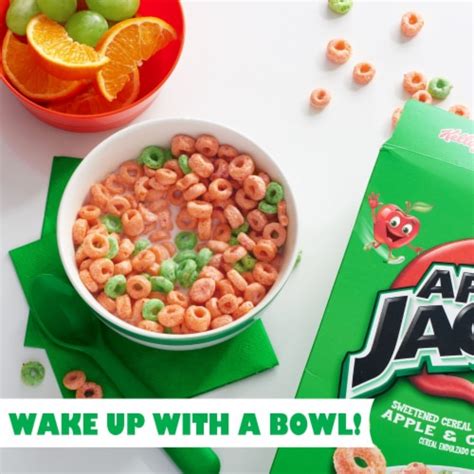 Kelloggs Apple Jacks Original Cold Breakfast Cereal Giant Size 27 0
