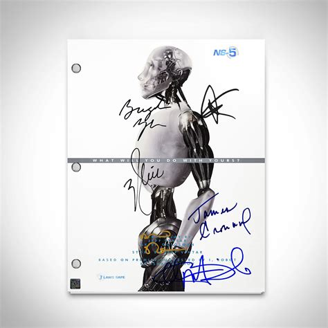 I Robot Transcript Limited Signature Edition Rare T