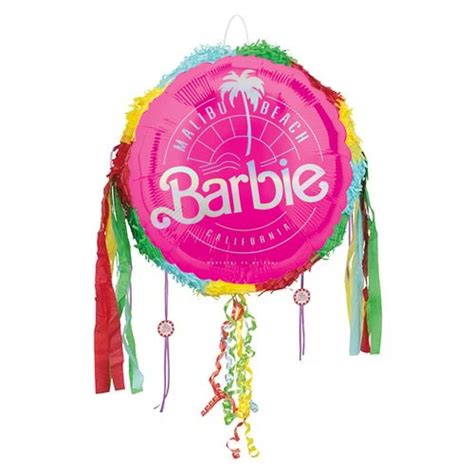 Barbie Malibu Pull String Pinata Partyrama