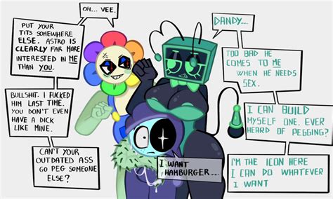 Rule 34 Astro Dandys World Big Breasts Big Penis Complaining Dandys World Dandy Dandys