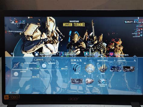 Stuck In Last Mission Recap Screen While Being In The Next Mission Already R Warframe