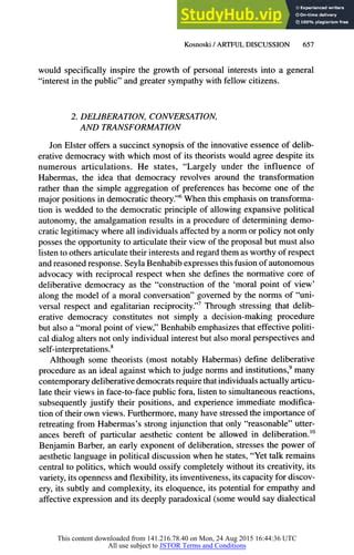 Artful Discussion John Dewey S Classroom As A Model Of Deliberative