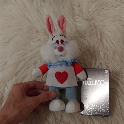 Disney Toys Firm Nwt Disney Parks Alice In Wonderland White Rabbit Nuimo Plush Rare Poshmark
