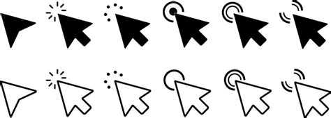 Mouse Pointer Vector Art Icons And Graphics For Free Download