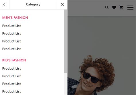 Responsive Mega Menu In Javascript Css Script
