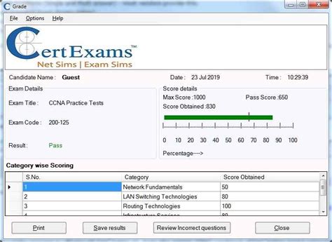 Cert Ex Exam Simulator For CCNA Download