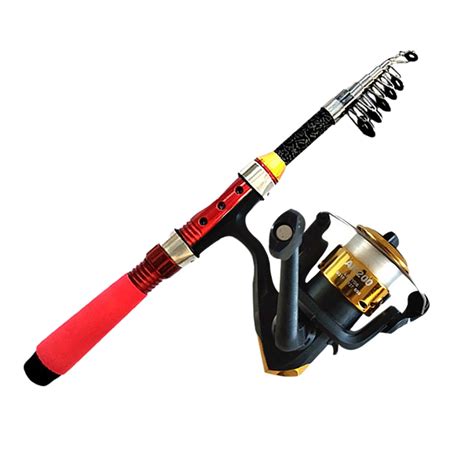 Imossad Mini Telescopic Fishing Rod Set Ultra Compact Sea Rod With
