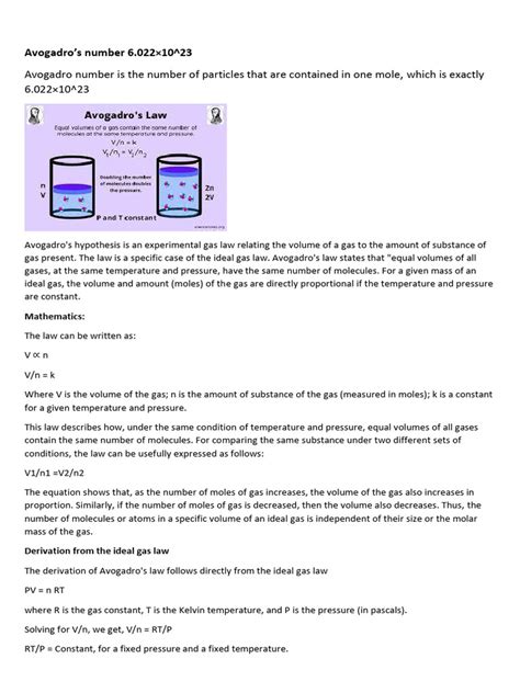 Avogadros Number Linkdin Pdf