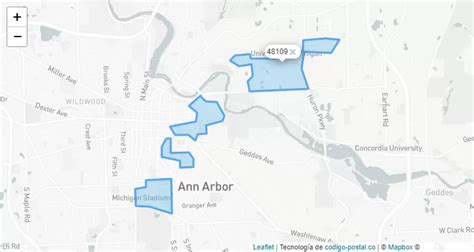Ann Arbor Area Codes Map Current Local Time In Ann Arbor Michigan