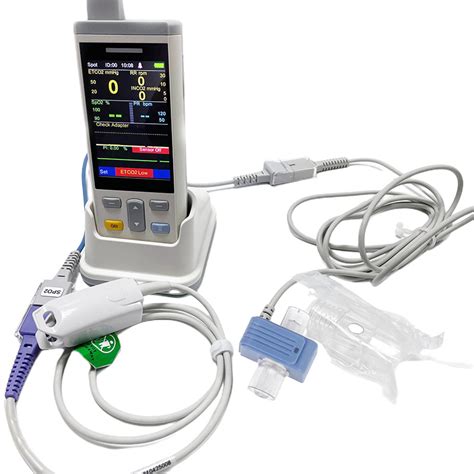 Handheld Medical Spo2 Etco2 Monitor Examination Therapy Equipments China Patient Monitor And