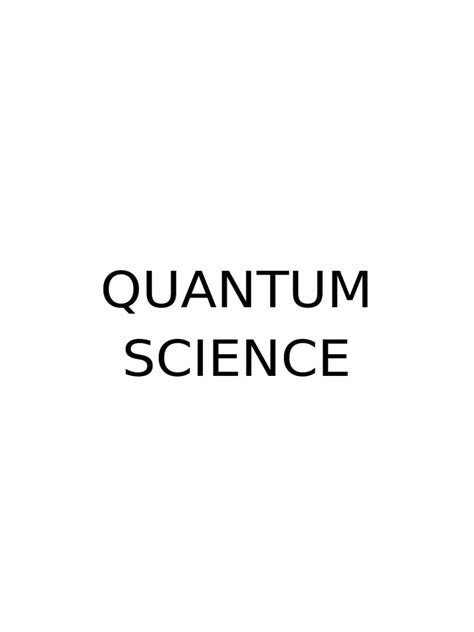 Quantam Science Lore 1 Pdf Nuclear Reactor Nuclear Weapons Quantam Science Lore 1 Pdf Nuclear Reactor Nuclear Weapons