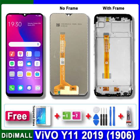 Original Lcd For Vivo Y11 1906 Y12 Y15 Y17 Lcd Display Touch Panel