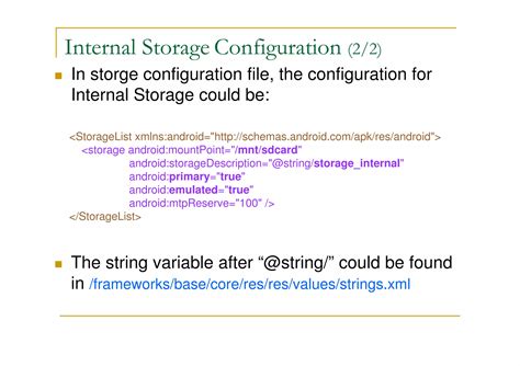 Android Storage Internal And External Storages PDF