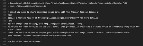 The Analytics Prompt Shouldnt Run In Ci Environments · Issue 14563