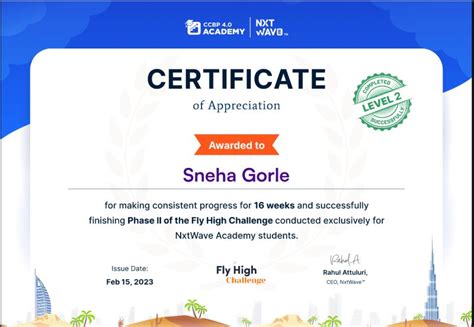 Sneha Gorle On Linkedin Nxtwaveccbp Thankyou Amazon Ccbp