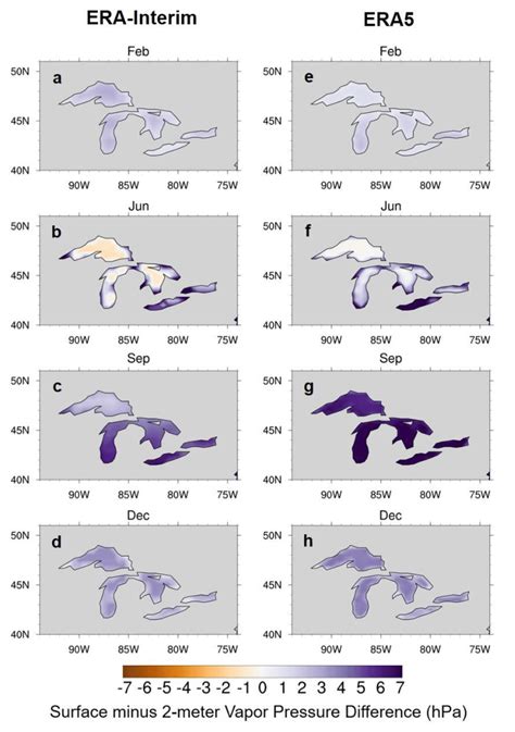 3 Spatial Patterns Of The Surface Minus 2 Meter Vapor Pressure