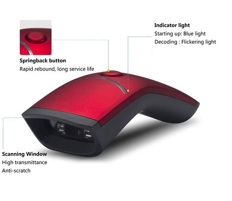 Manufacturer Wireless QR Code Scanner Wireless QR Code Scanner